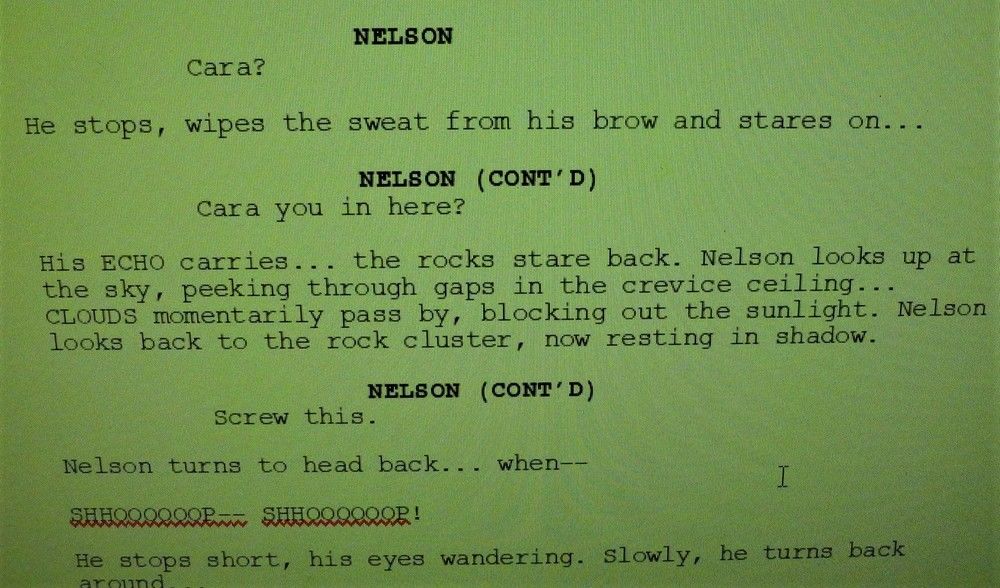 Screenwriting : Anybody know how to omit (CONT'D) after a…