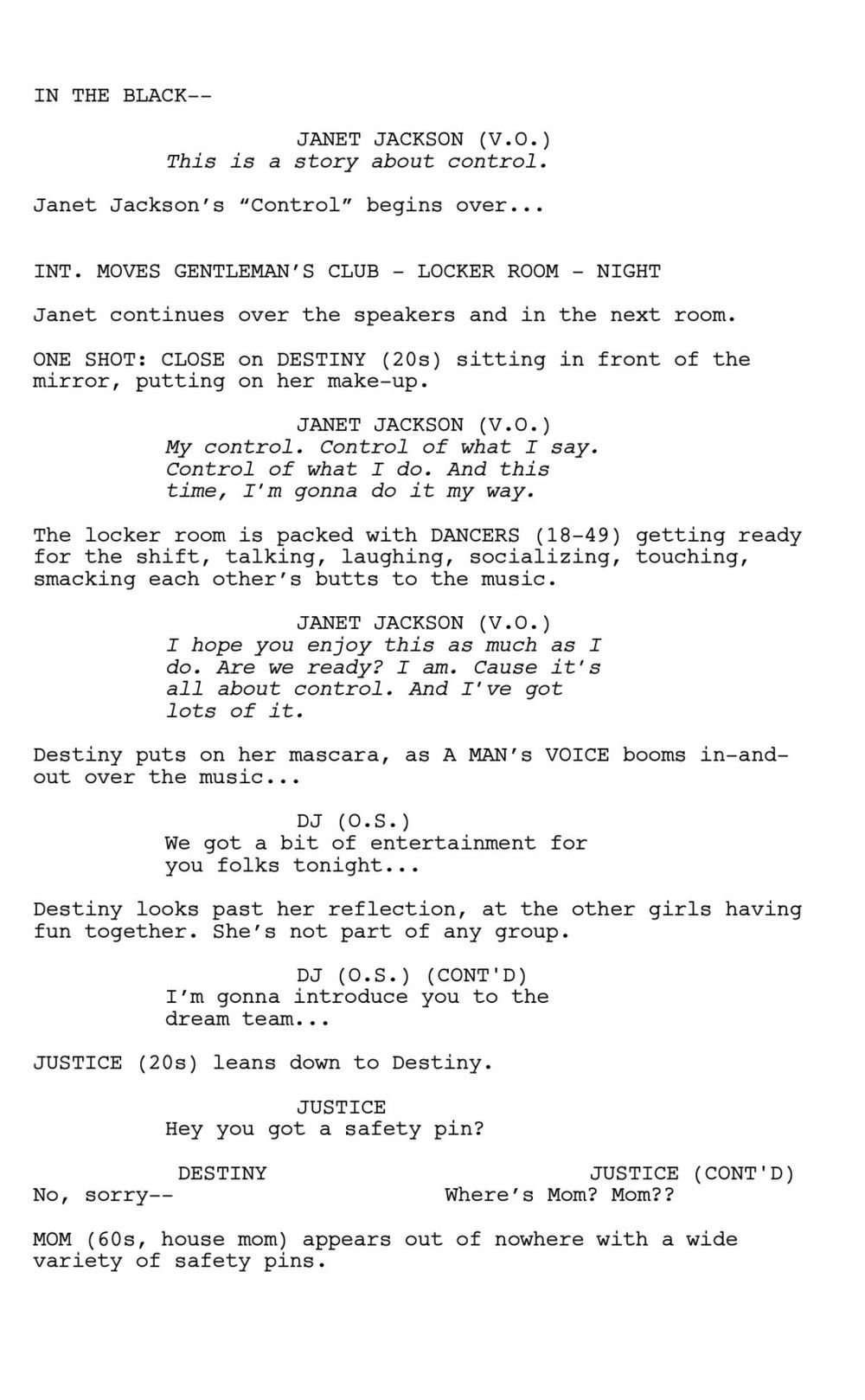 Screenwriting How To Write Music Into A Script By Stev 