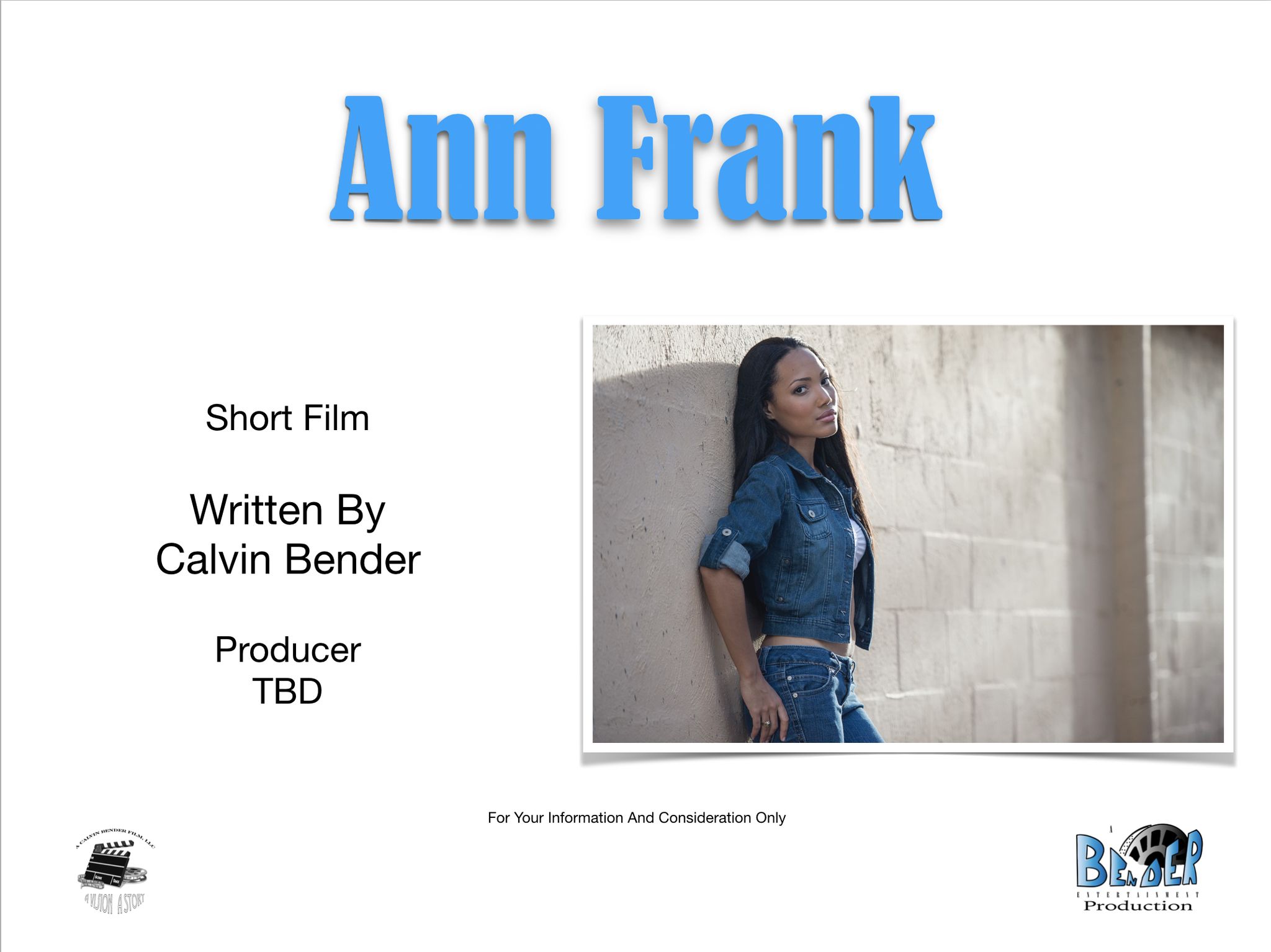 Film producer - a job post by Calvin Bender - Stage 32